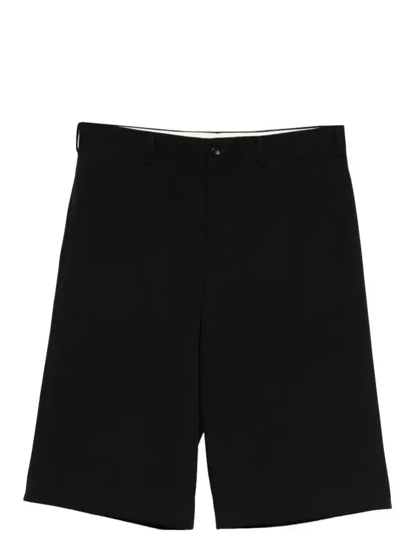 Comme Des Garçons Belt Loop Shorts - Black
