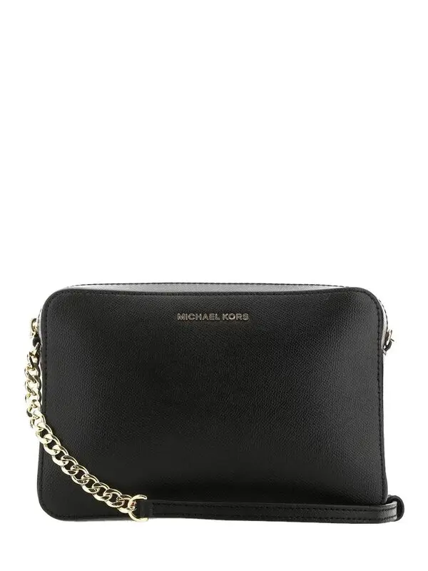 Michael Kors Jet Set Zipped Crossbody Bag - Black