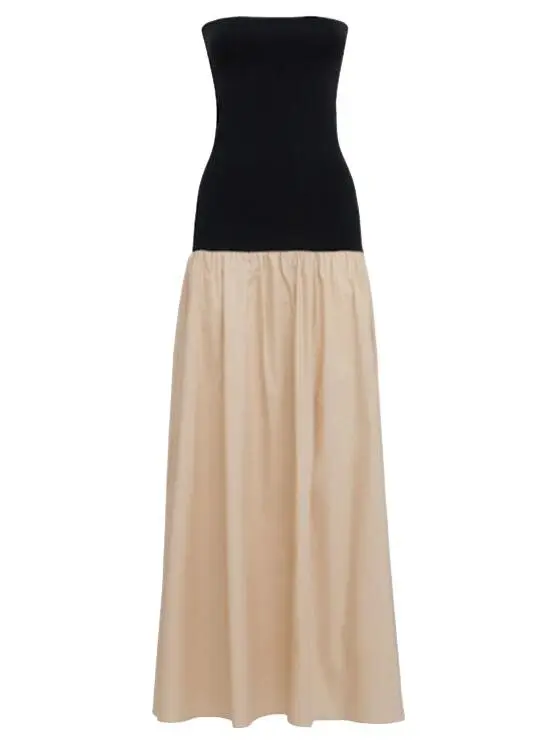 BY MALENE BIRGER Strapless Maxi Dress - Nude