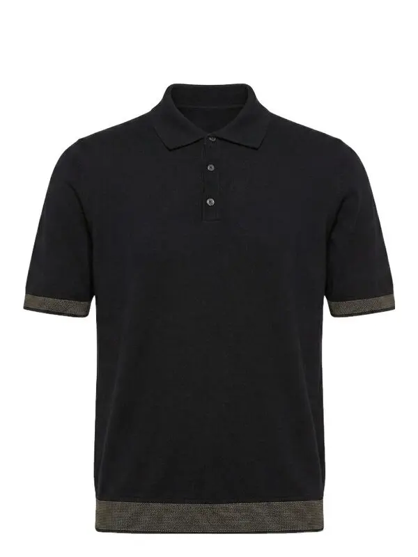 Peserico Short-sleeves Polo Shirt - Black