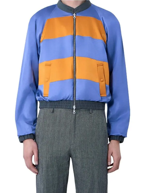 Dries Van Noten Reversible Bomber Jacket - Grey