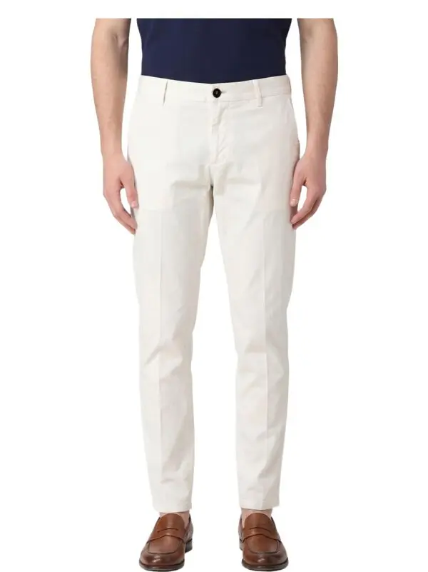 Eleventy Straight-leg Trousers - White