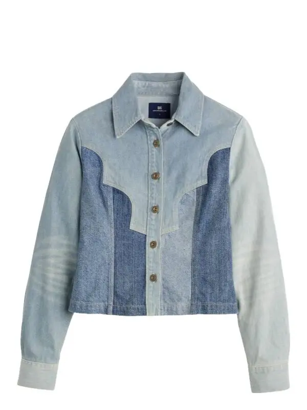 LEVI'S Two-tone Denim Roper Shacket - Senorita Shacket