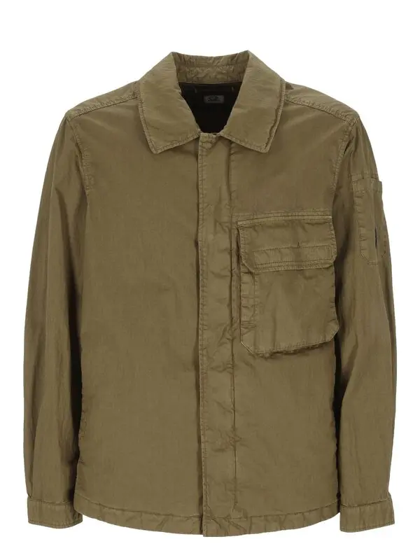 C.P. COMPANY Flap-pocket Overshirt - Green