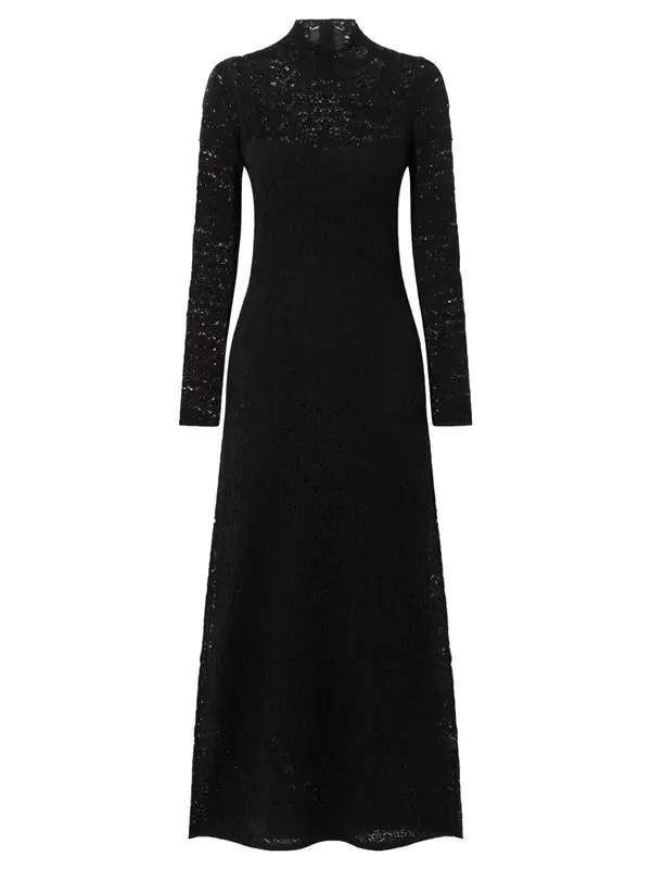 Gabriela Hearst Anya Wool And Cashmere-blend Maxi Dress - Black