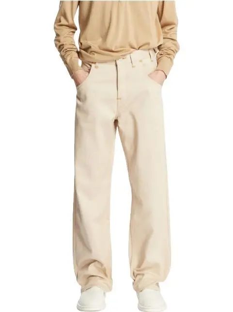 Junya Watanabe Belt Loop Jeans - Nude