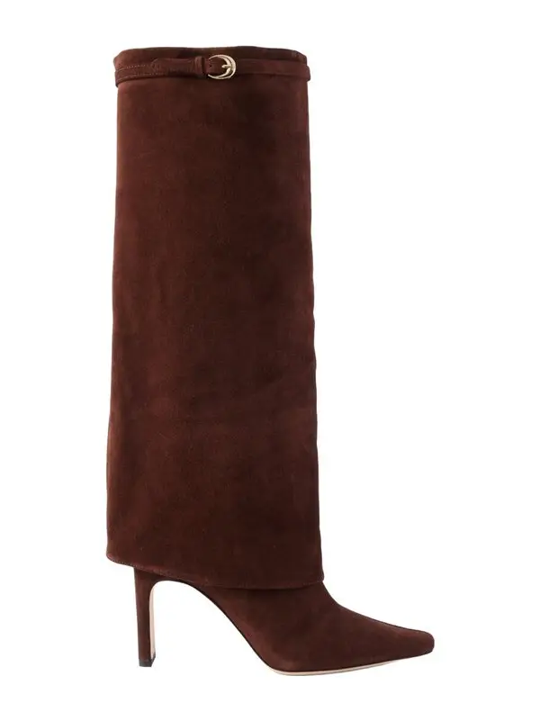 Staud Wally Buckle Knee-high Boots - Brown
