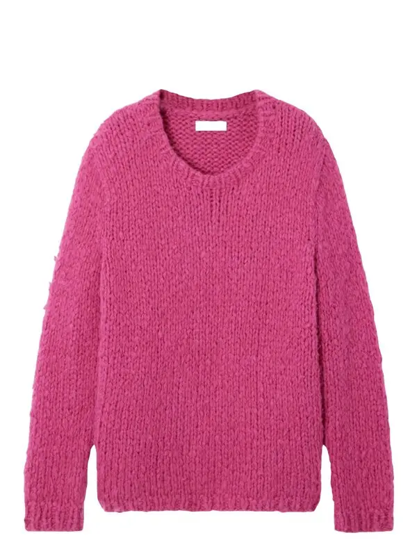 Gabriela Hearst Lawrence Cashmere Sweater - Pink
