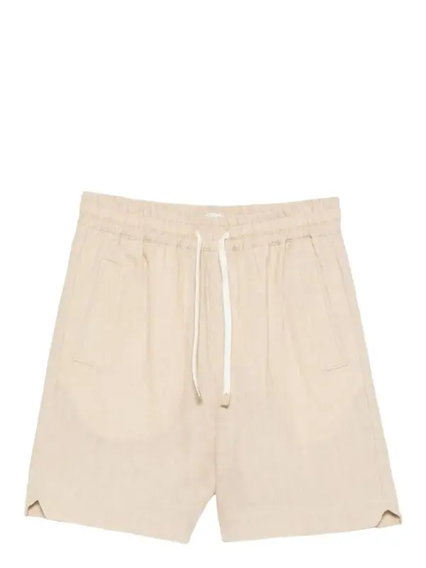 Eleventy Drawstring Waist Shorts - Beige