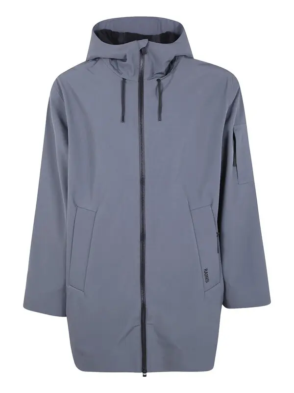 Rains Suva Vision Softshell Hooded Raincoat - Gray