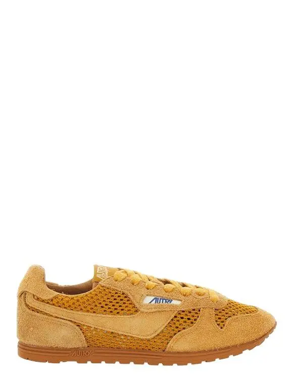 AUTRY Windspin Mesh Low-top Sneakers - Brown