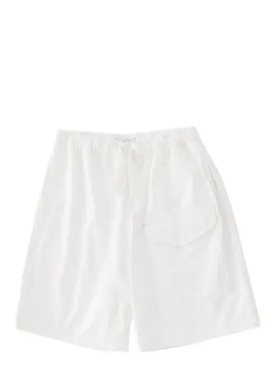 Studio Nicholson Drawstring Cargo Shorts - White