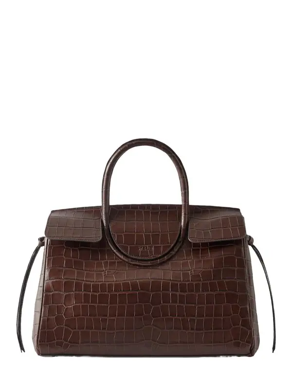 Staud Maude Handbag - Dark Brown