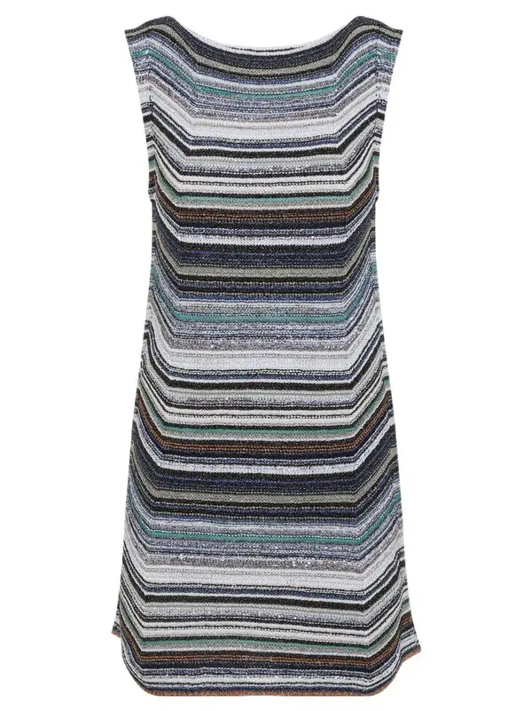 Missoni Striped Shift Mini Dress - Multi