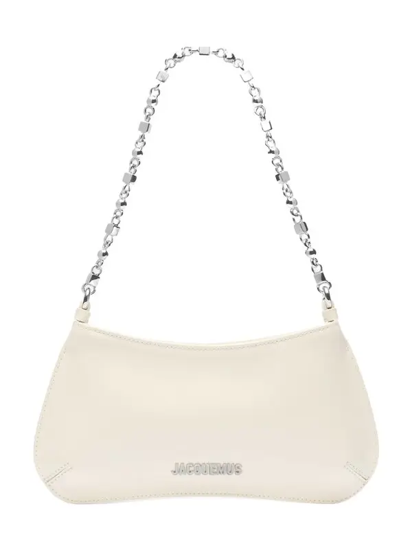 Jacquemus Small Chain Shoulder Bag - Light Ivory