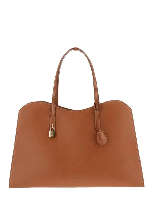 Stella McCartney Ryder Embossed Weekender Bag - Brown