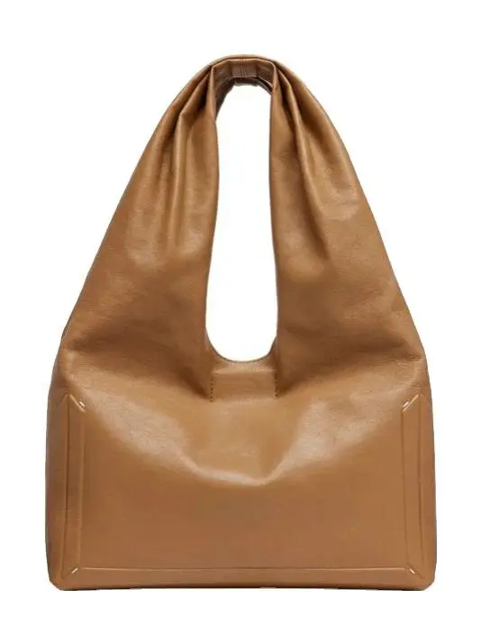 MAISON MARGIELA Medium Box Bag - Camel