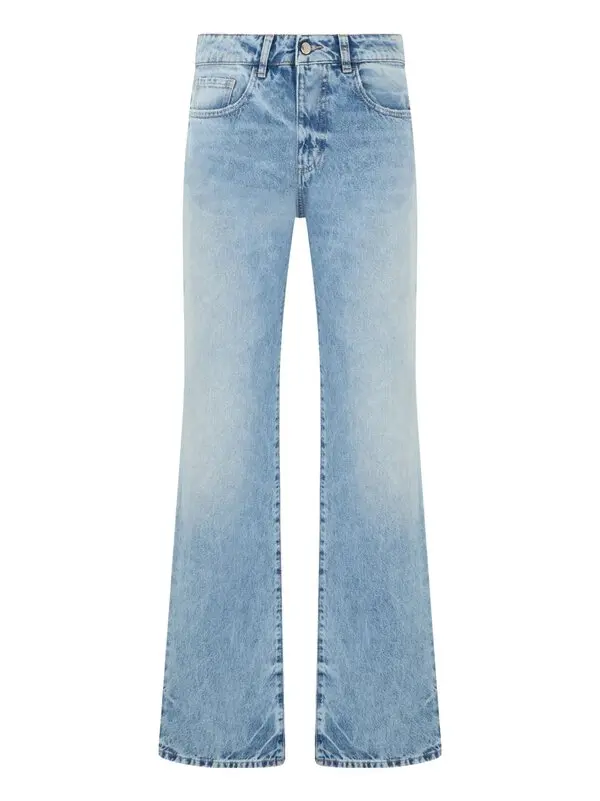 ICON DENIM LOS ANGELES Elephant Leg Flared Jeans - No