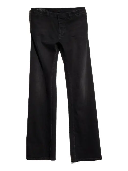 Gucci Flared Stretch Jeans - Black