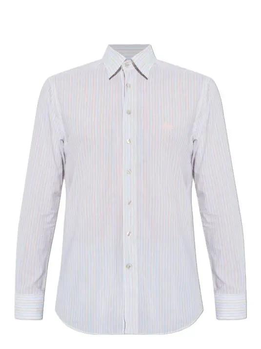 Etro Slim-fit Striped Shirt - White