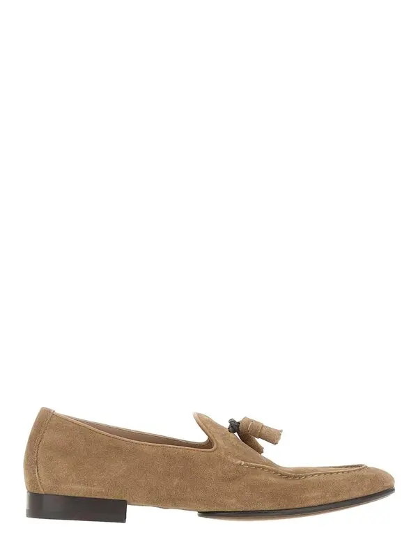 DOUCAL'S Tassel Loafers - Brown