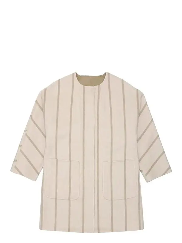 Max Mara Striped Blouse - Nude