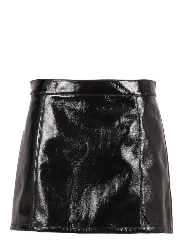 Michael Kors A-line Mini Skirt - Black