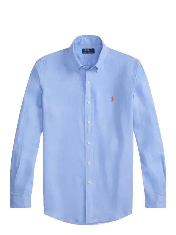 Polo Ralph Lauren Ralph Lauren Button-down Linen Shirt - Blue