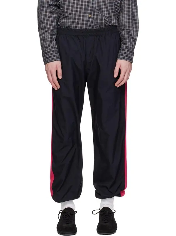 Gimaguas Elastic Waist Casual Pants - Black