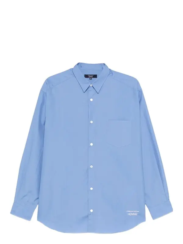 Comme Des Garçons Pocket Shirt - Light Blue