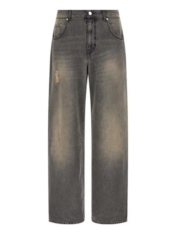 Séfr Mass Wide-leg Jeans - Black