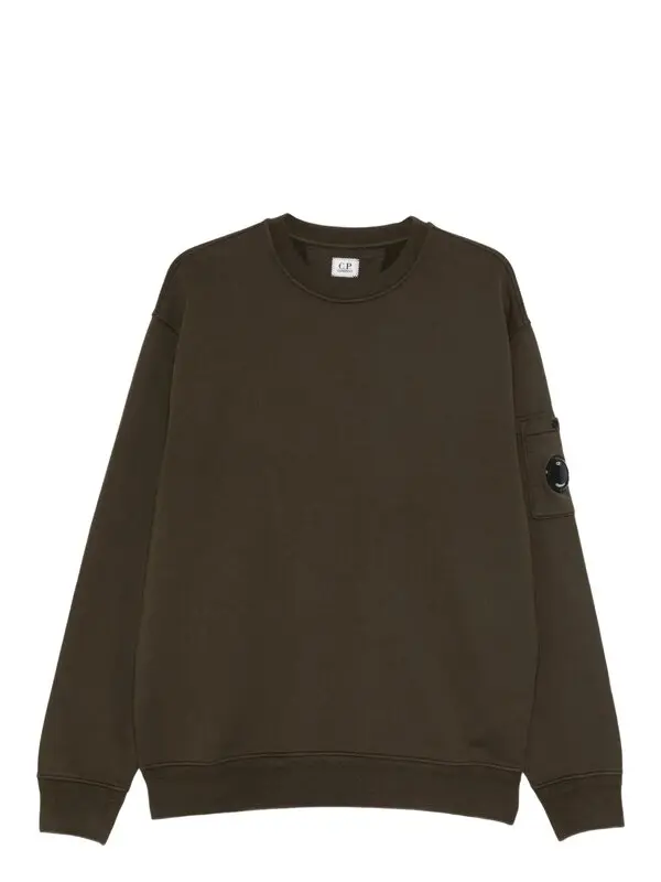 C.P. COMPANY Patch Pocket Sweatshirt - Green