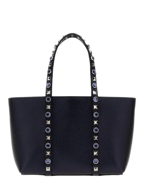 Valentino Garavani Rockstud Top Handle Bag - Black