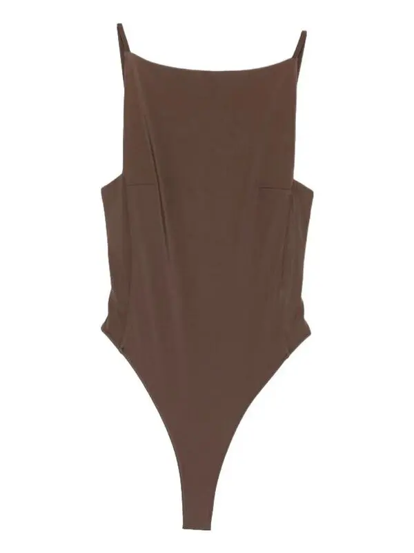 Jacquemus The Sole Swimsuit - Brown