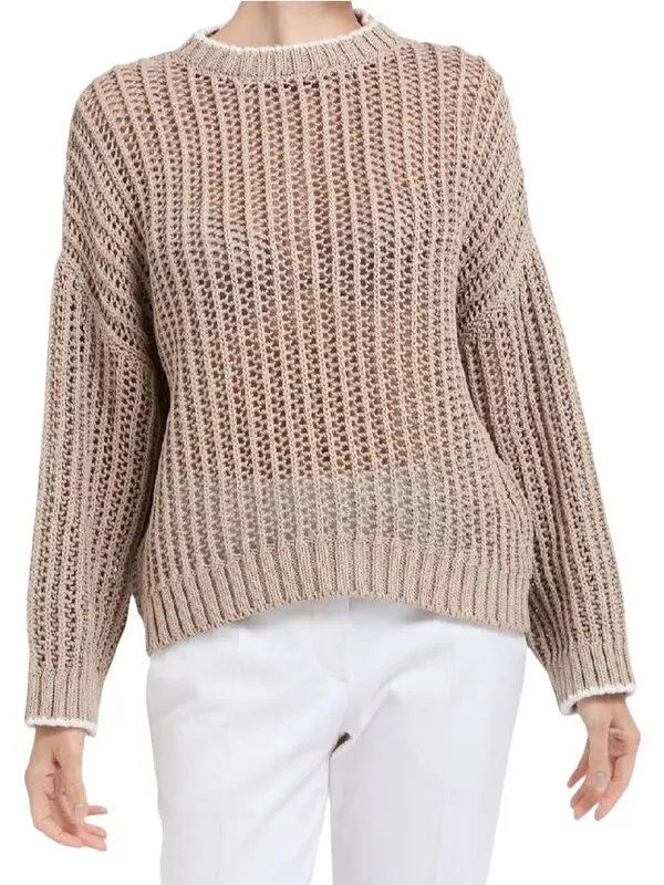 Brunello Cucinelli Long-sleeved Knitwear - Nude