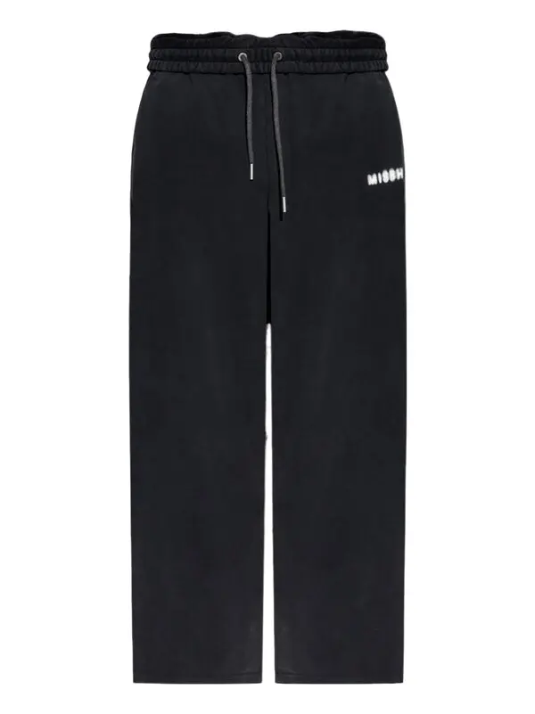 MISBHV Logo Lace-up Track Pants - Black