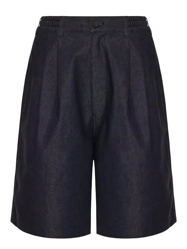 Comme Des Garçons Belt Loop Shorts - Black