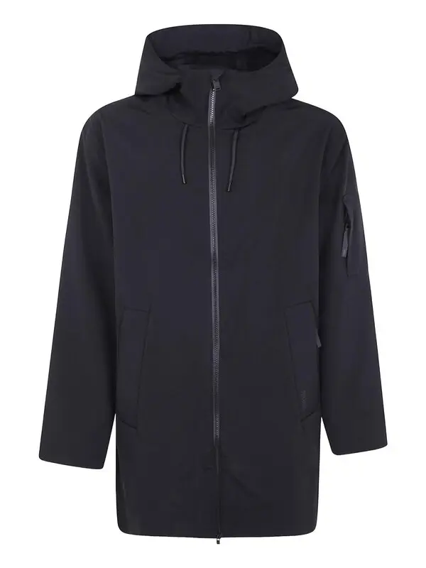 Rains Suva Vision Softshell Hooded Raincoat - Black