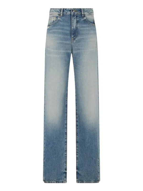 ICON DENIM LOS ANGELES Jodie Straight Jeans - Gray