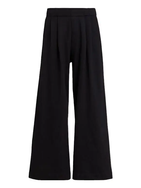 Dries Van Noten Hama Cotton Wide-leg Trousers - Black