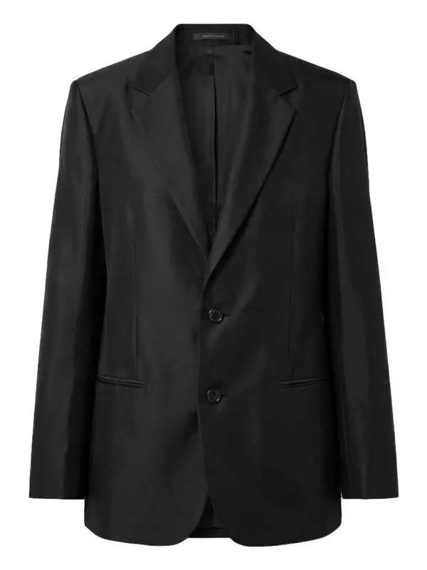 Gucci Fine Silk Faille Jacket - Black