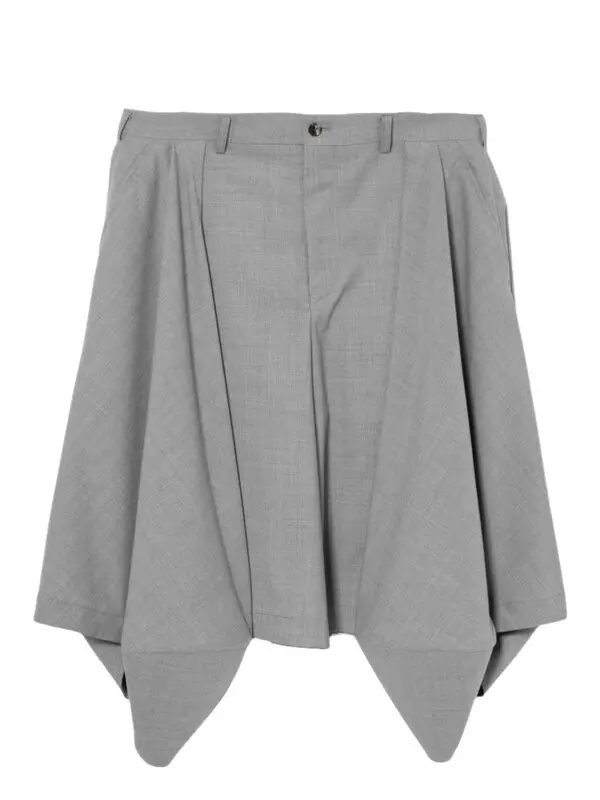 Comme Des Garçons Belt Loop Shorts - Grey