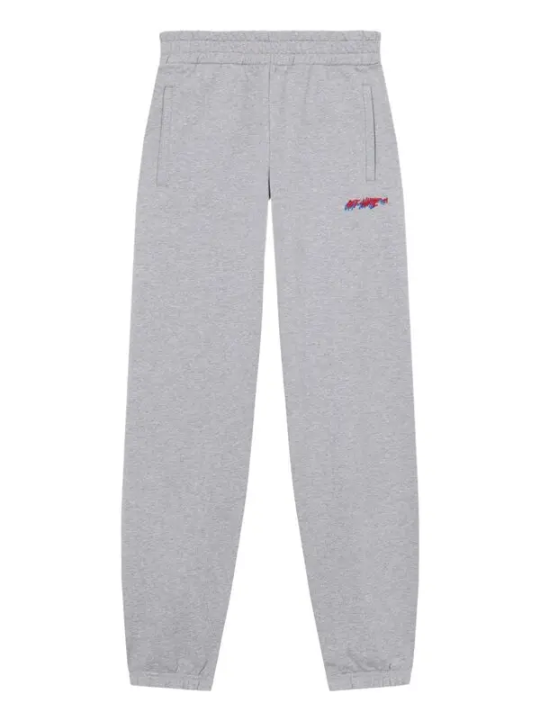 Off-White Shadow Logo Cuffed Joggers - Grey
