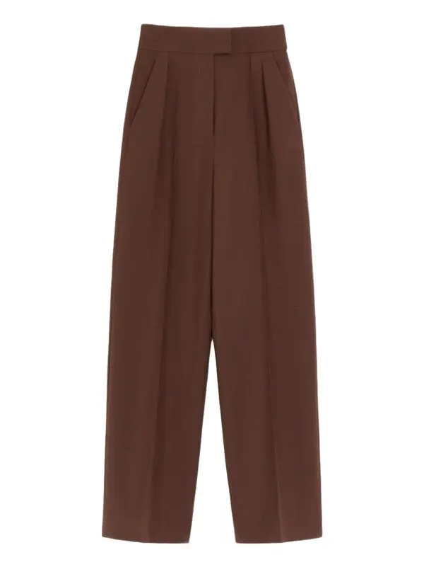 Valentino Garavani British Mohair Tailored Trousers - Red