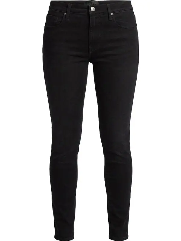 Gucci Washed Cotton Denim Skinny Pants - Black