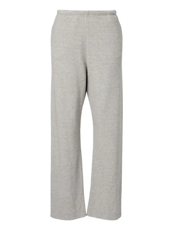 THE ROW Elastic Waist Straight Cut Casual Pants - Gray