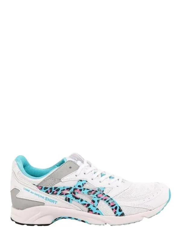 Comme Des Garçons Leopard-print Low-top Sneakers - White