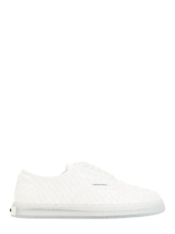 Bottega Veneta Woven Low-top Sneakers - White