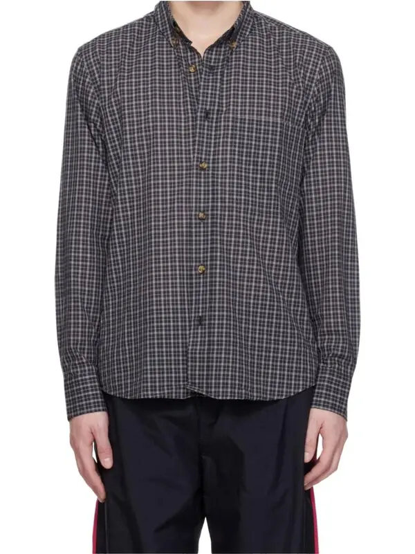 Gimaguas Plaid Shirt - Grey