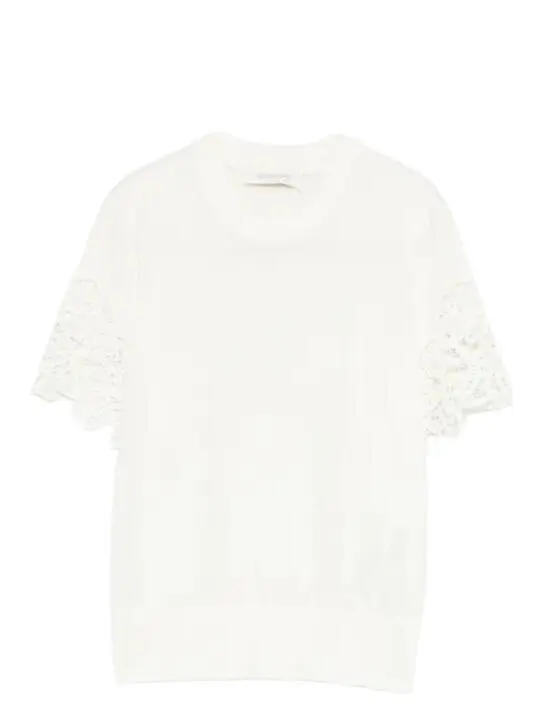 Zimmermann Lace Detail Top - White